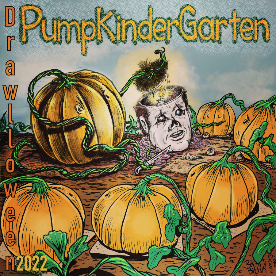 Drawlloween 2022 – Brent Brown.com
